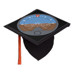 Attitude Indicator Aircraft Flight Instrument Graduation Cap Topper ...