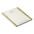 Attorney at law office elegant professional notepad | Zazzle