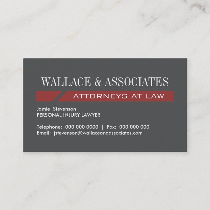 Attorney Business Cards | Zazzle.com