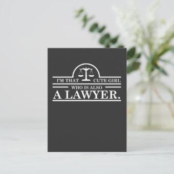 Attorney court law law law student lawyer study postcard | Zazzle