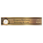 Attorney Executive Desk Name Plates | Zazzle