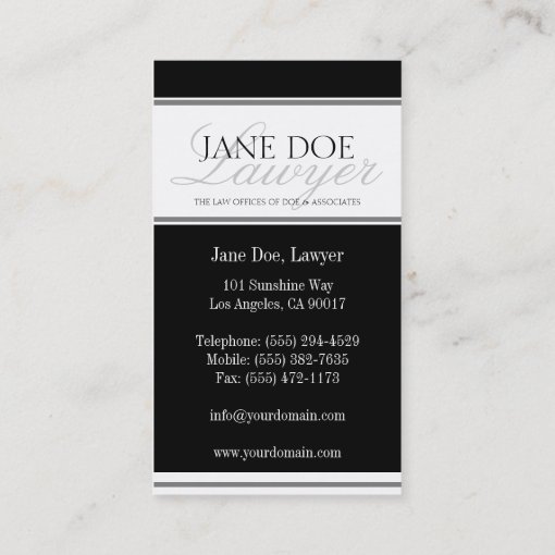Attorney Lawyer Script - Available Letterhead - Business Card | Zazzle
