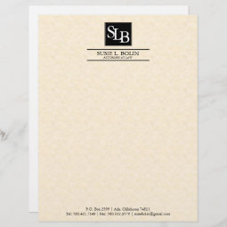 ATTORNEY LETTERHEAD | Zazzle