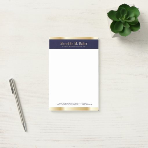 Attorney Note Pad | Zazzle