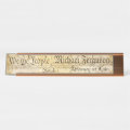 Attorney United States Constitution Desk Name Plate | Zazzle