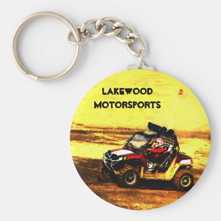 ATV Rider - All Terrain Extreme Motorsports Keychain | Zazzle