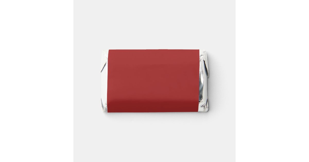 Auburn (solid color) hershey's miniatures | Zazzle