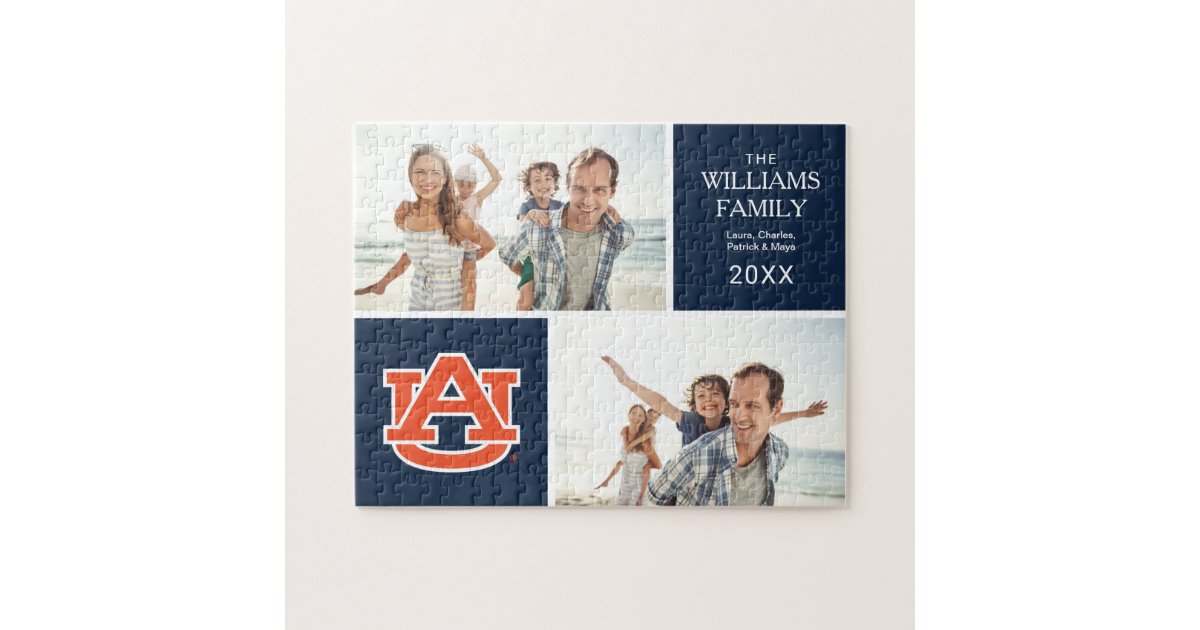 Auburn University | Auburn UA Logo Jigsaw Puzzle | Zazzle