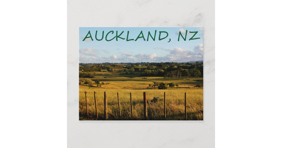 Auckland, New Zealand Post Card | Zazzle