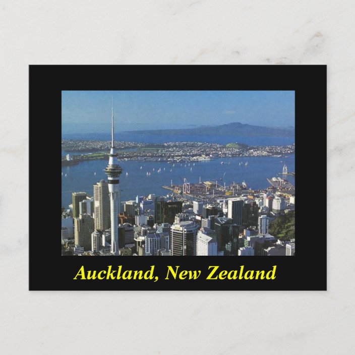 Auckland New Zealand postcard | Zazzle.com