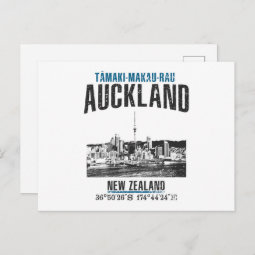 Auckland Postcard | Zazzle