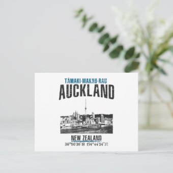 Auckland Postcard | Zazzle