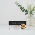 Auctioneer Services Business Card | Zazzle