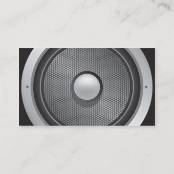 Audio Engineer Personal Business Card | Zazzle