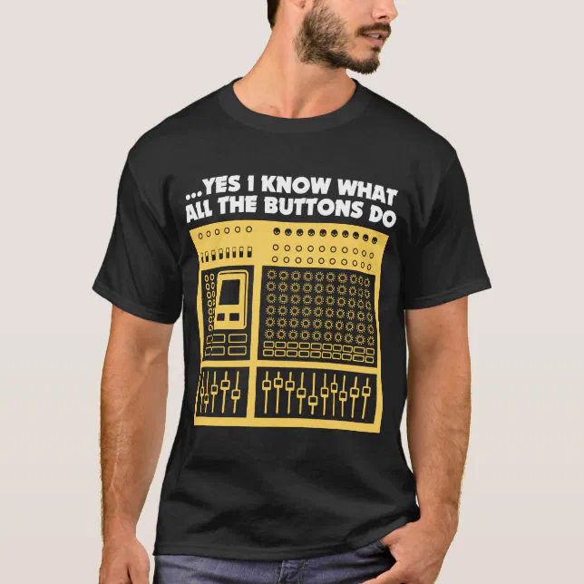 Audio Sound Engineer - Music DJ Turntable T-Shirt | Zazzle
