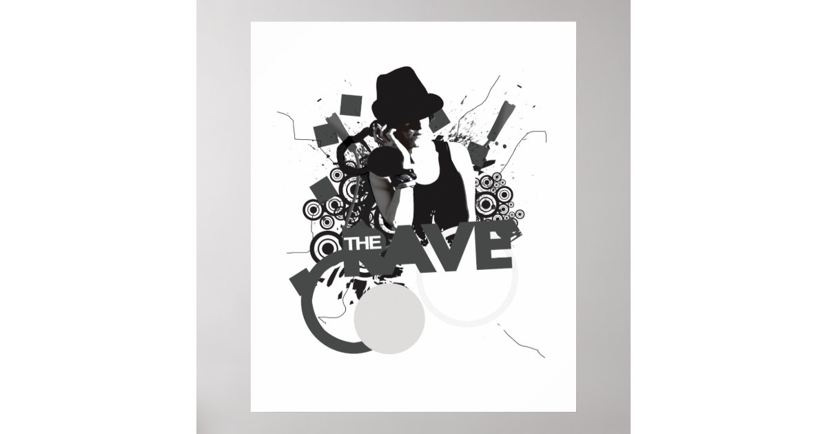 AudioPhile Rave Poster | Zazzle