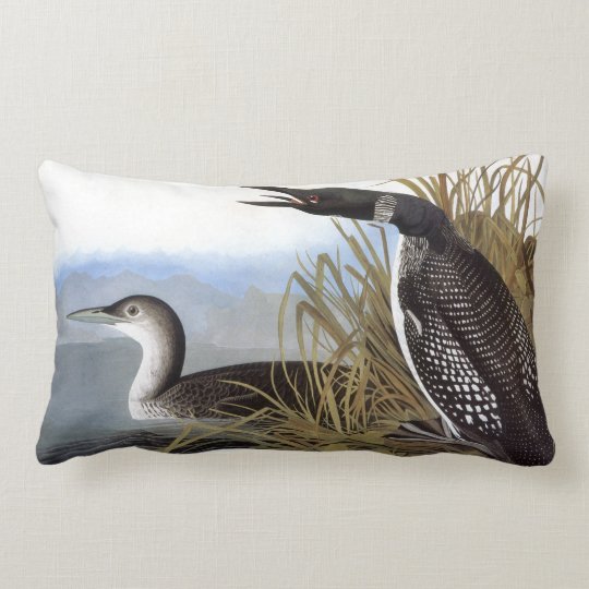 Audubon: Common Loon Lumbar Pillow | Zazzle.com