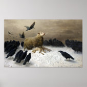 August Friedrich Albrecht Schenck Anguish Poster | Zazzle