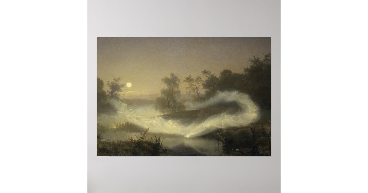 August Malmstrom - Dancing Fairies Poster | Zazzle