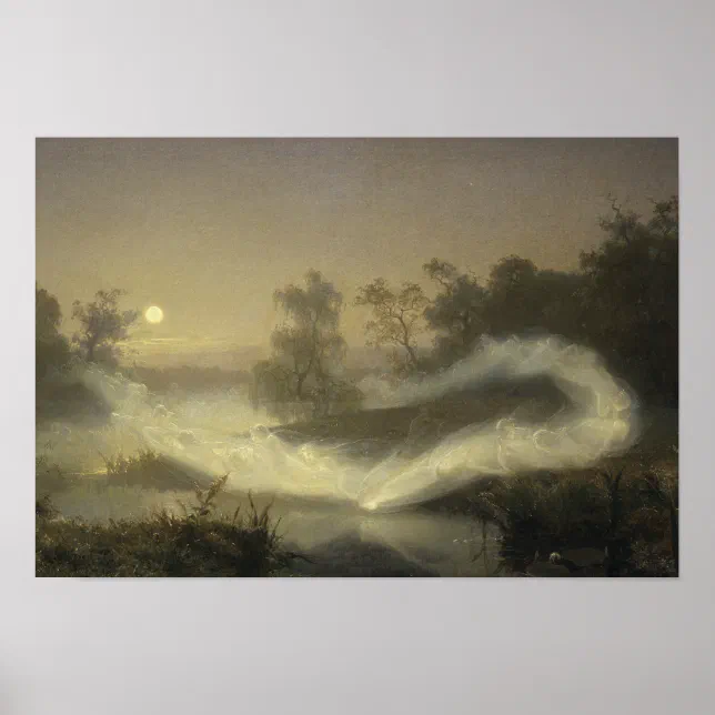 August Malmstrom - Dancing Fairies Poster | Zazzle