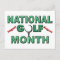 August - National Golf Month Postcard | Zazzle