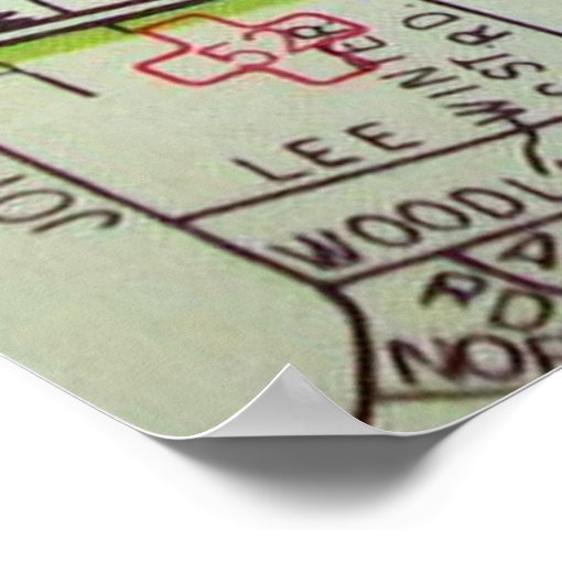 Augusta, GA Vintage Map Poster | Zazzle