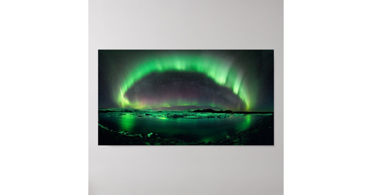 Aurora Borealis Poster | Zazzle