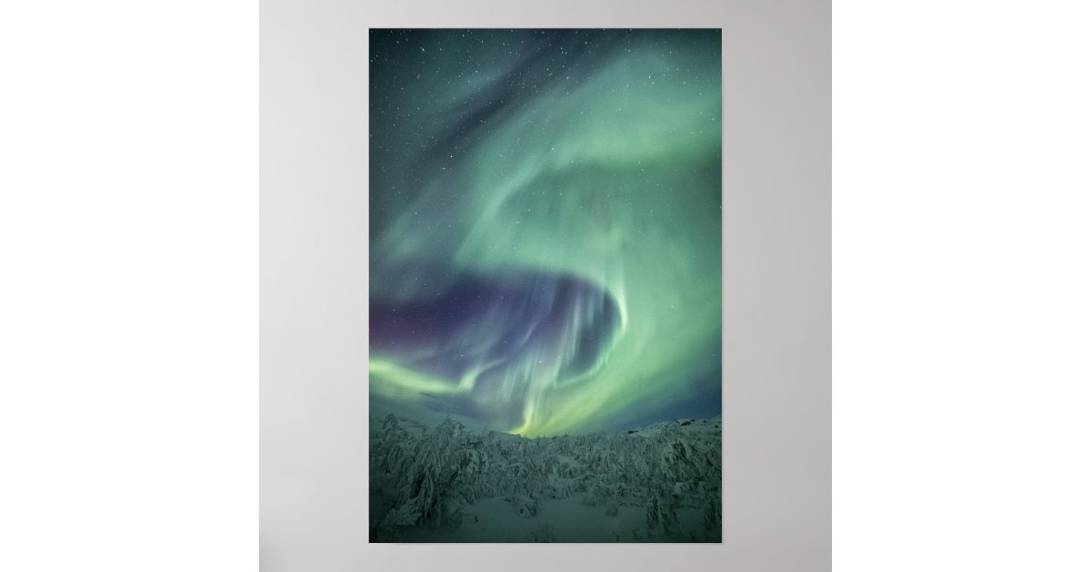 Aurora Borealis Poster | Zazzle