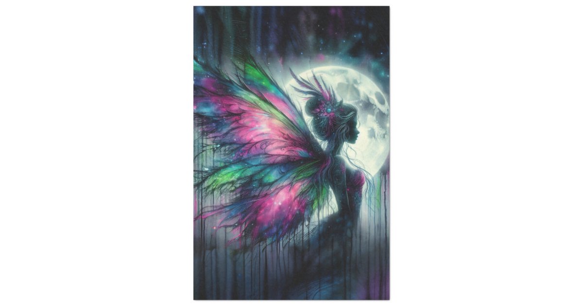 Aurora Fairy Tissue Paper | Zazzle