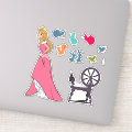 Aurora Icons Sticker | Zazzle