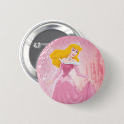 Aurora Princess Button | Zazzle
