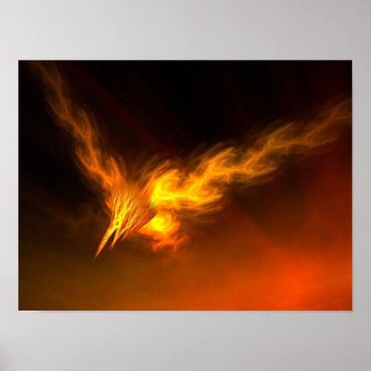 Aurora's Phoenix Poster | Zazzle.com