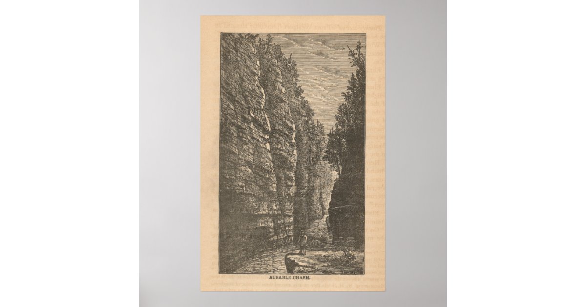 Ausable Chasm Poster | Zazzle