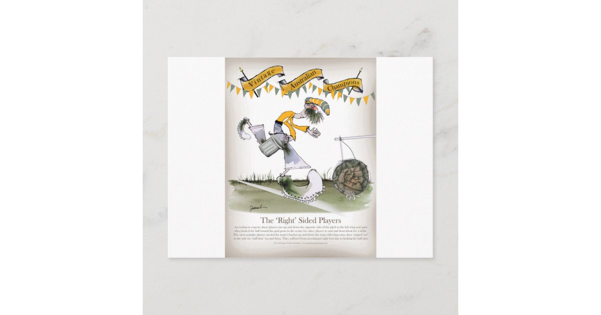 aussie right wing postcard | Zazzle