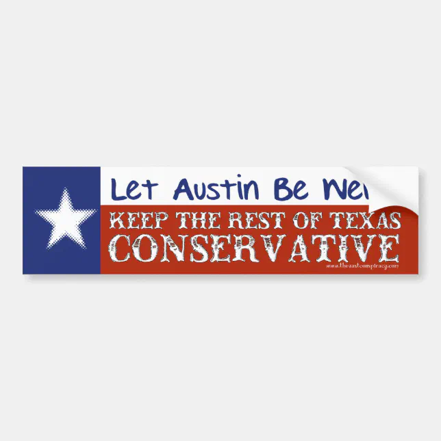 Austin Bumper Sticker | Zazzle