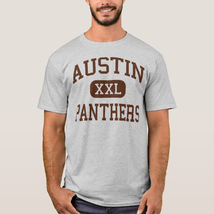 Austin - Panthers - High School - El Paso Texas T-Shirt | Zazzle.com