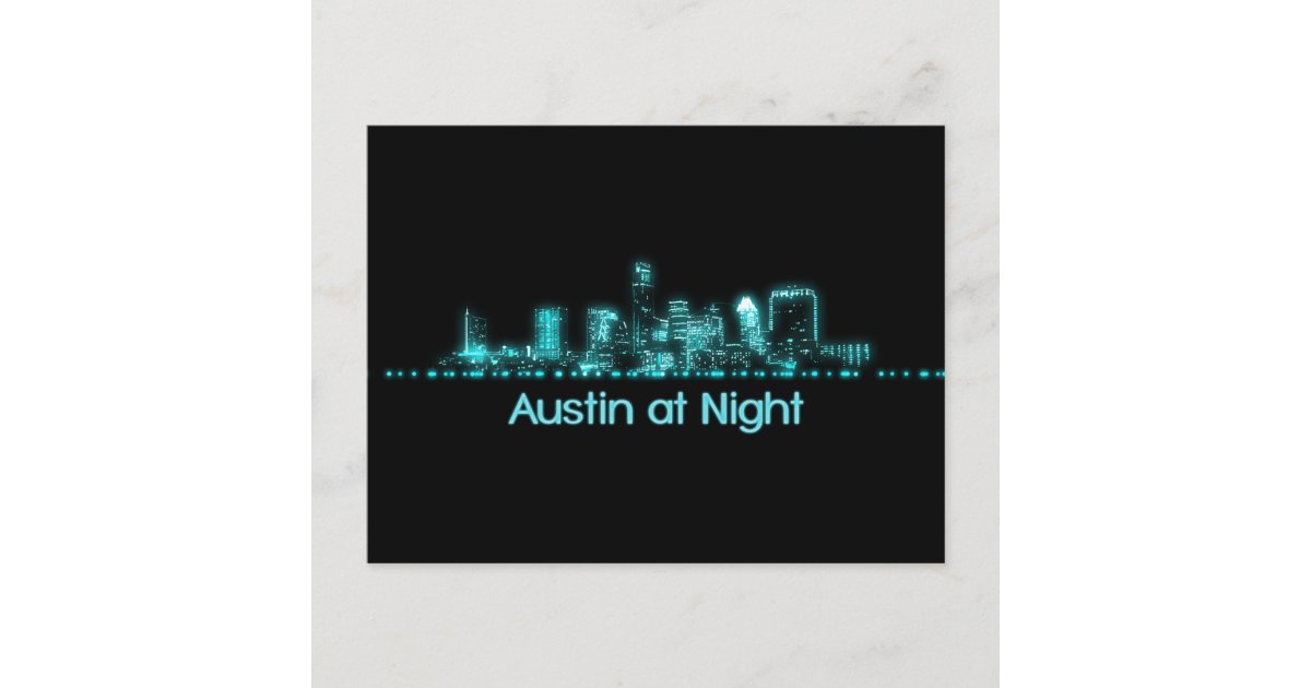 Austin Skyline Postcard | Zazzle