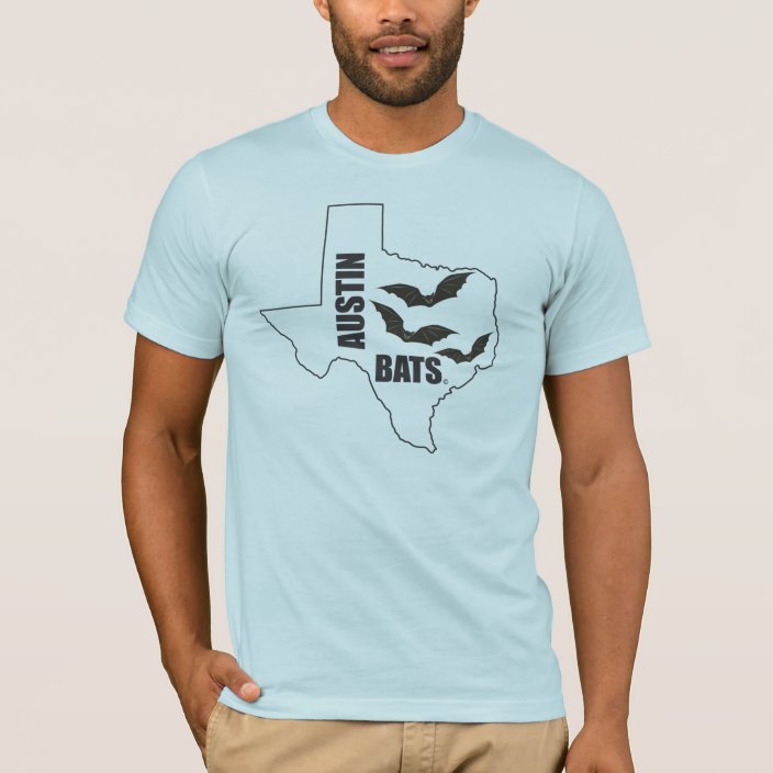 Austin Texas Bats T-shirt | Zazzle.com