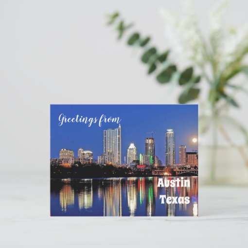 Austin Texas --- Postcard | Zazzle