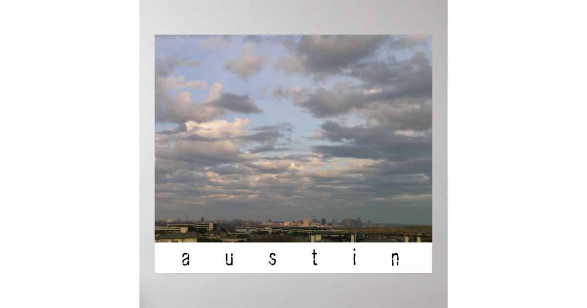 Austin, Texas Poster | Zazzle