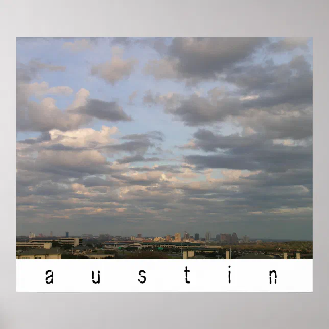 Austin, Texas Poster | Zazzle
