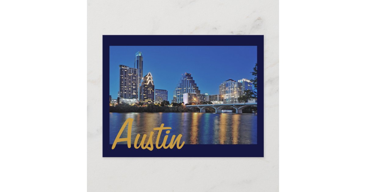 Austin, Texas, U.S.A. Postcard | Zazzle