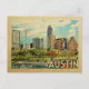 Austin Texas Vintage Travel Postcard | Zazzle
