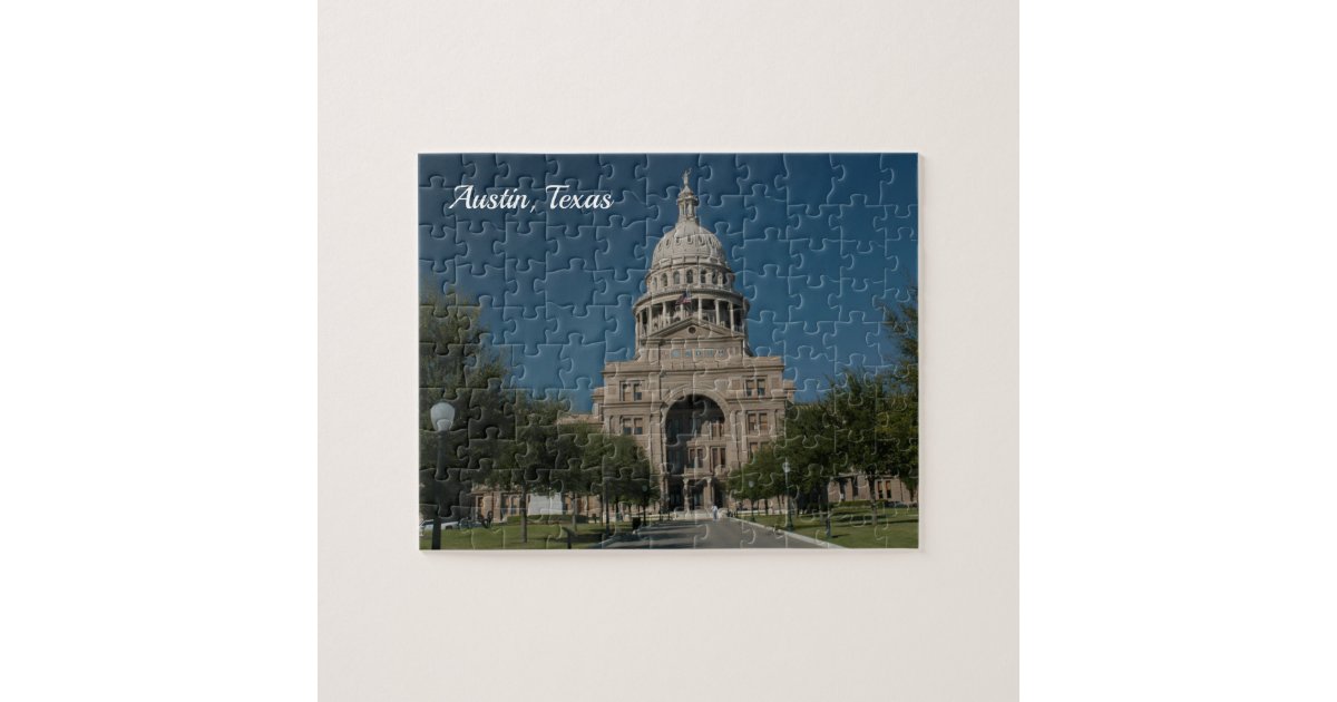 Austin, TX Capitol Building Jigsaw Puzzle | Zazzle