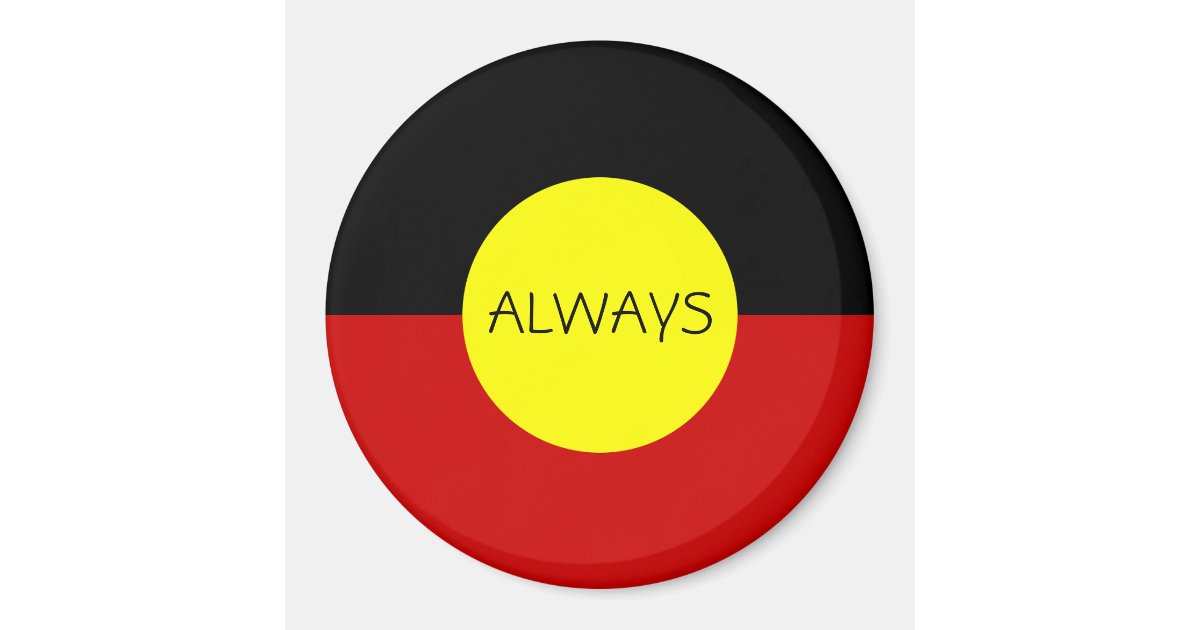 australia aboriginal flag magnet | Zazzle