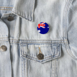 Australia (Australian) Flag Button | Zazzle