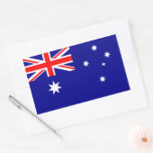 Australia/Australian Flag Rectangular Sticker | Zazzle
