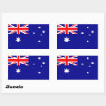 Australia/Australian Flag Rectangular Sticker | Zazzle
