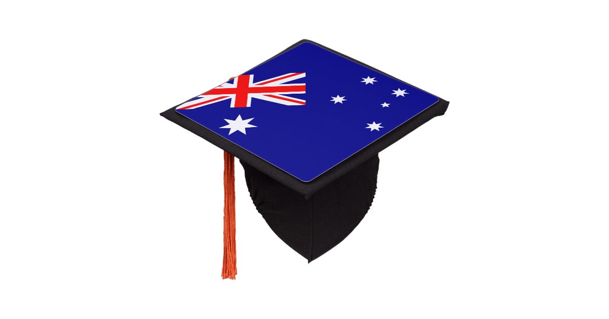 Australia & Australian Flag - Students /University Graduation Cap ...
