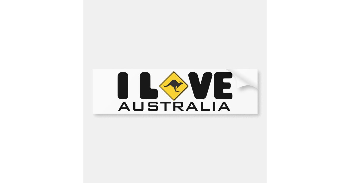 Australia | Bumper sticker | Zazzle